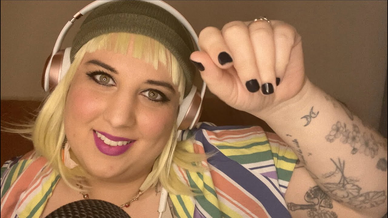 *ASMR* Manic Pixie Dream Girl (personal attention, hand movements) - YouTube