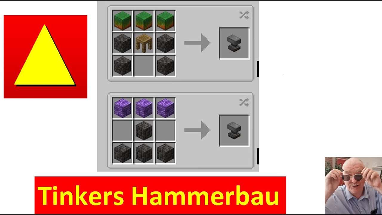 Hammer von Tinkers auf dem Weg Minecraft Modpack Lets Play 0019 - YouTube