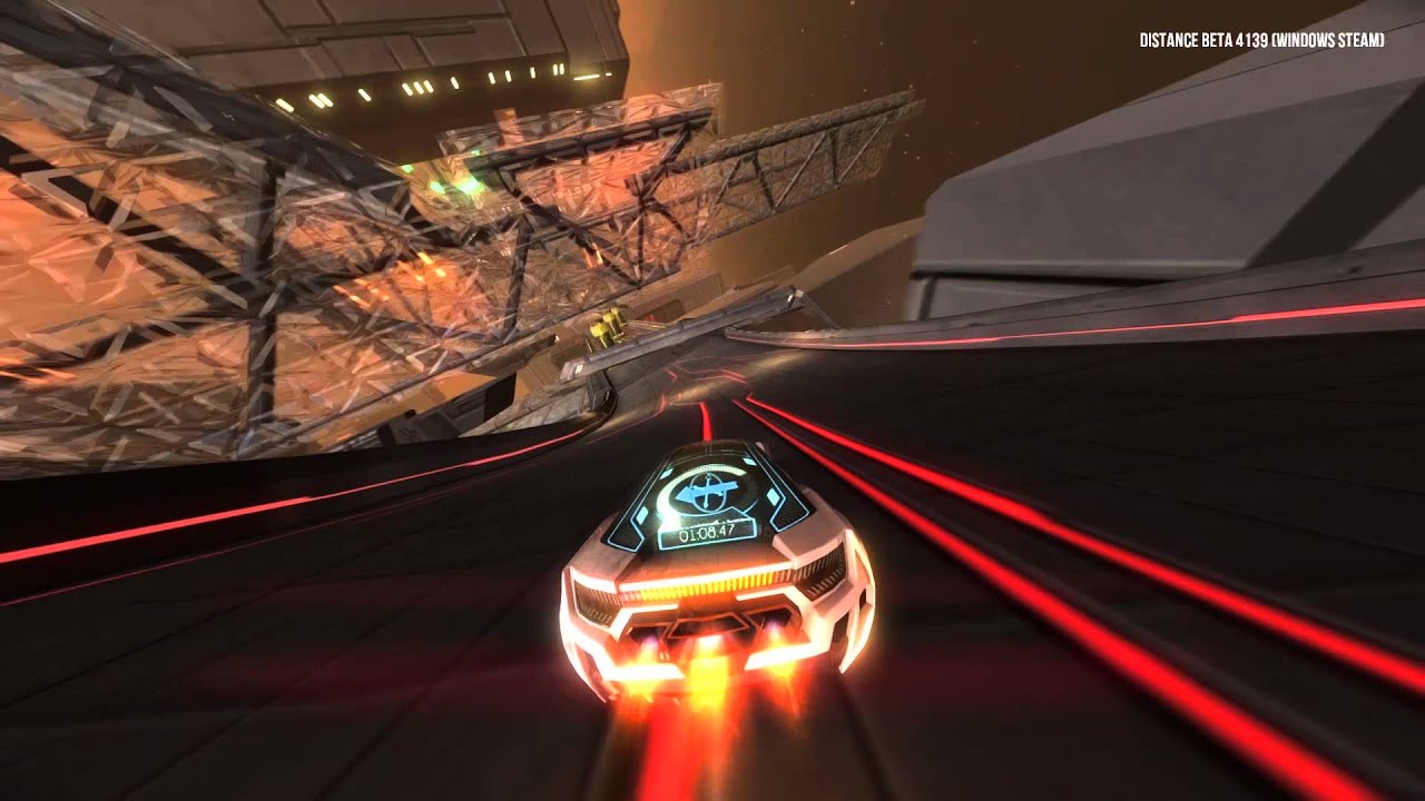 DISTANCE | STEAM Gameplay | LEVEL 7 - The thing about machines - YouTube