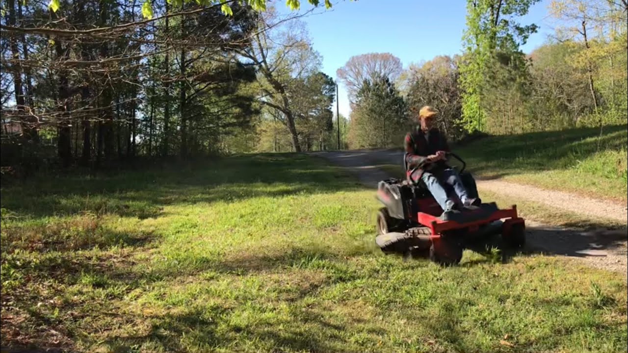 First Mowing of the Spring! Ep. 98 - YouTube