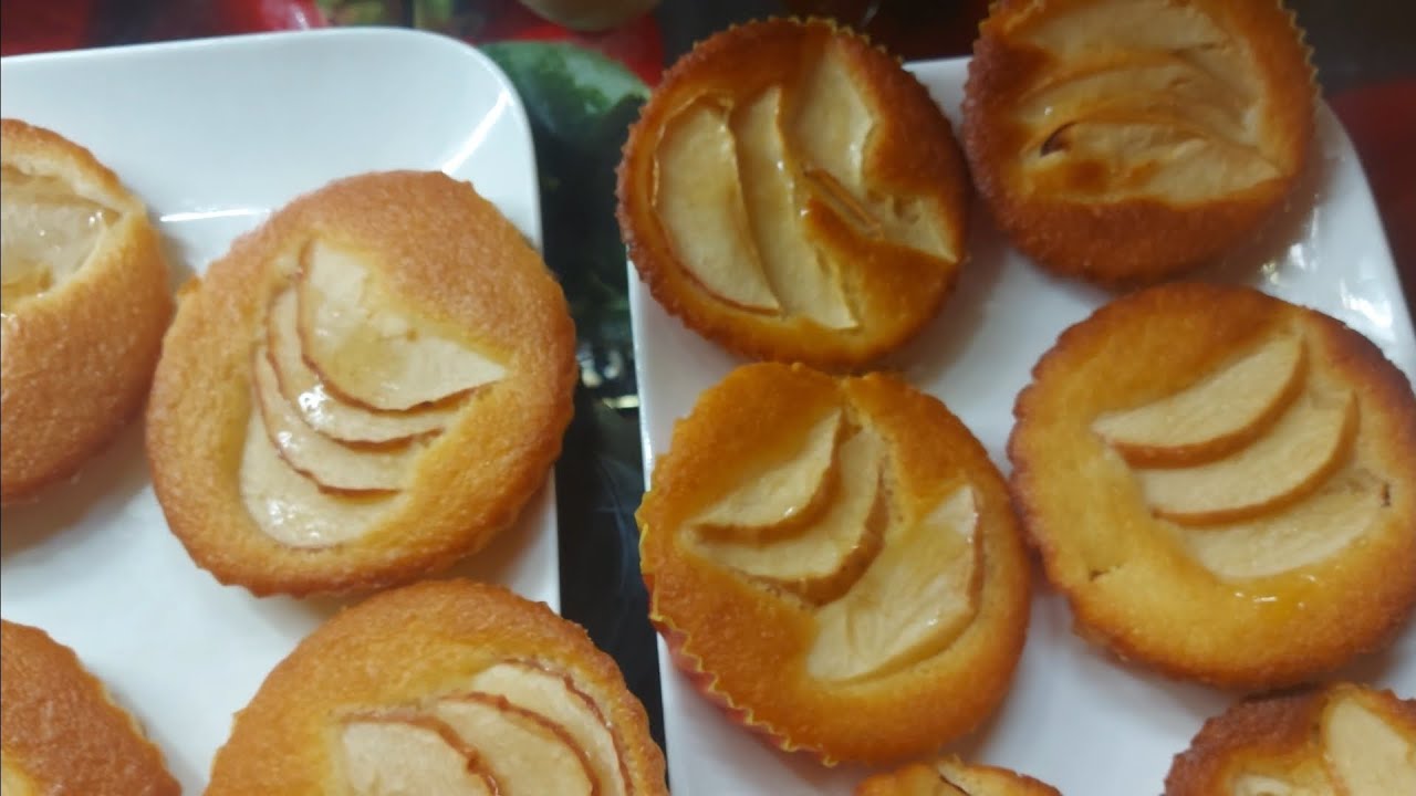 How to make mini Apple Cakes(simple Recipe) - YouTube