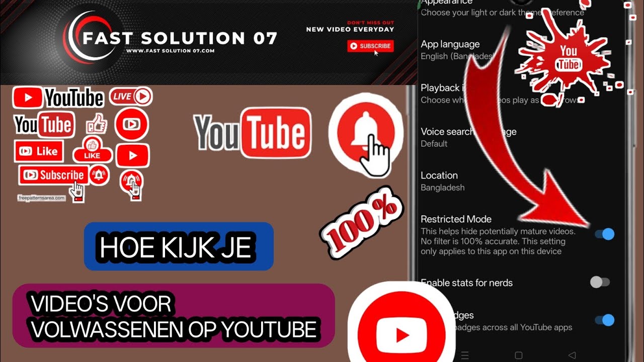 Hoe je in 2025 video's voor volwassenen op YouTube kunt bekijken - YouTube