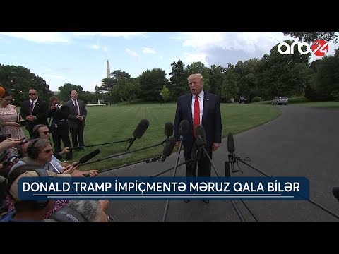 Donald Tranp impiçmentə məruz qala bilər (16.12.2019) - ARB 24 (Xəbərlər)