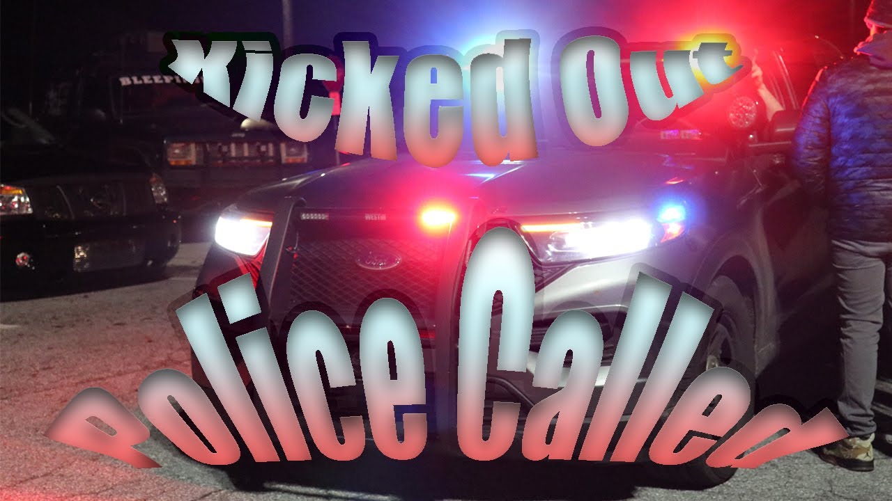 POLICE RAID EPIC CAR MEET *not clickbait* - YouTube