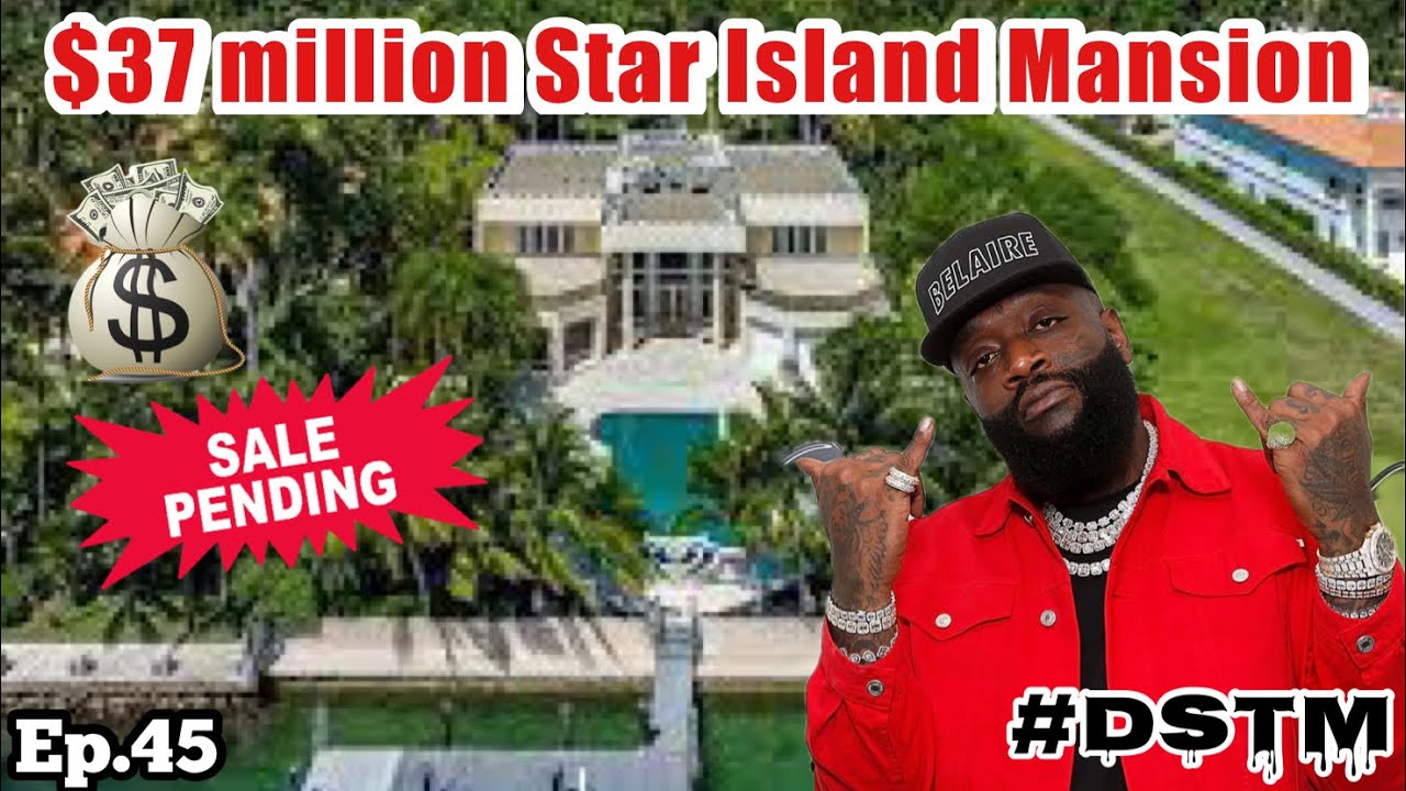 Rick Ross purchase pending $37 million Star Island Mansion, climbing ...