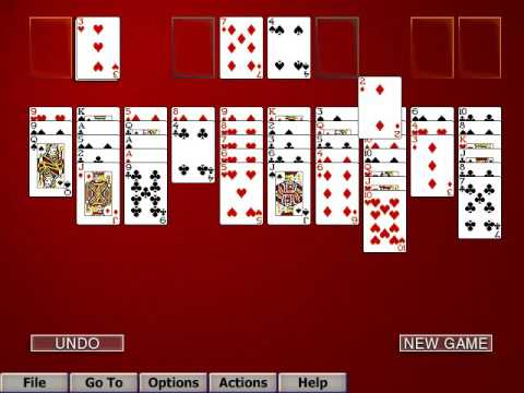 Hoyle Card Games 2002: Solitaire - Seahaven Towers - YouTube