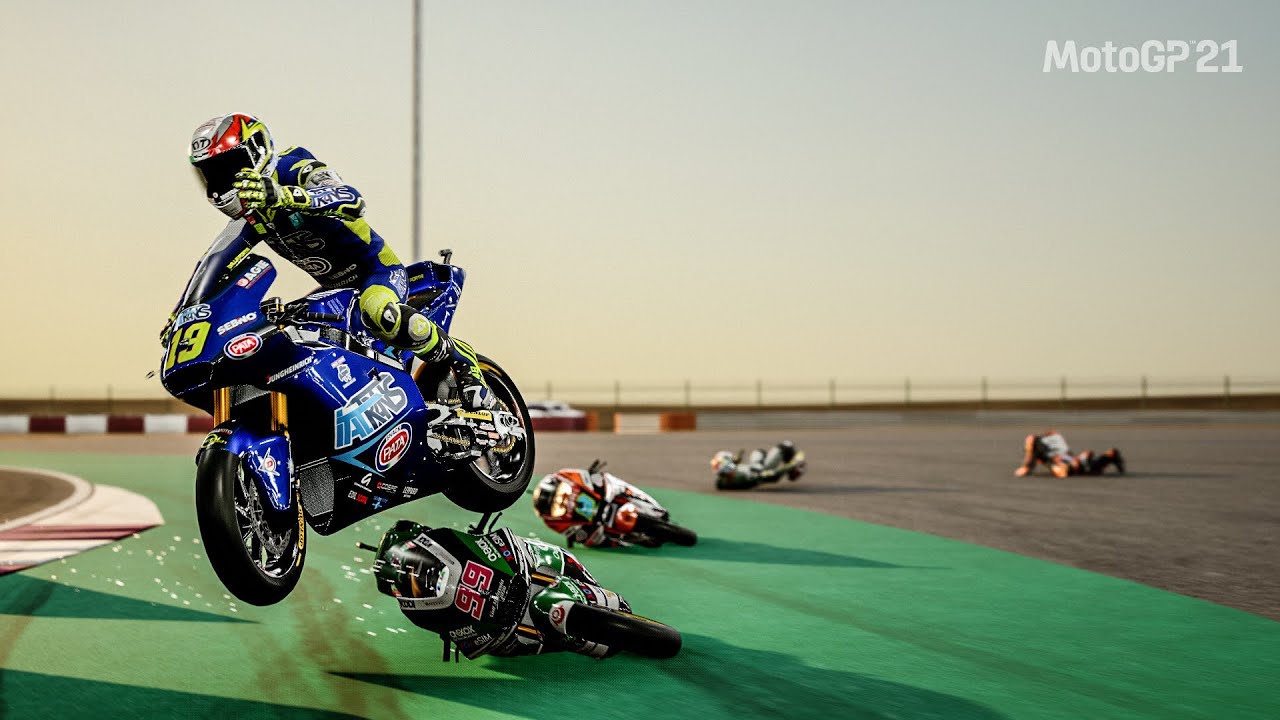 Moto2 Crashes | MotoGP 21 Mod Crash Compilation | By Ten Minute #81 ...