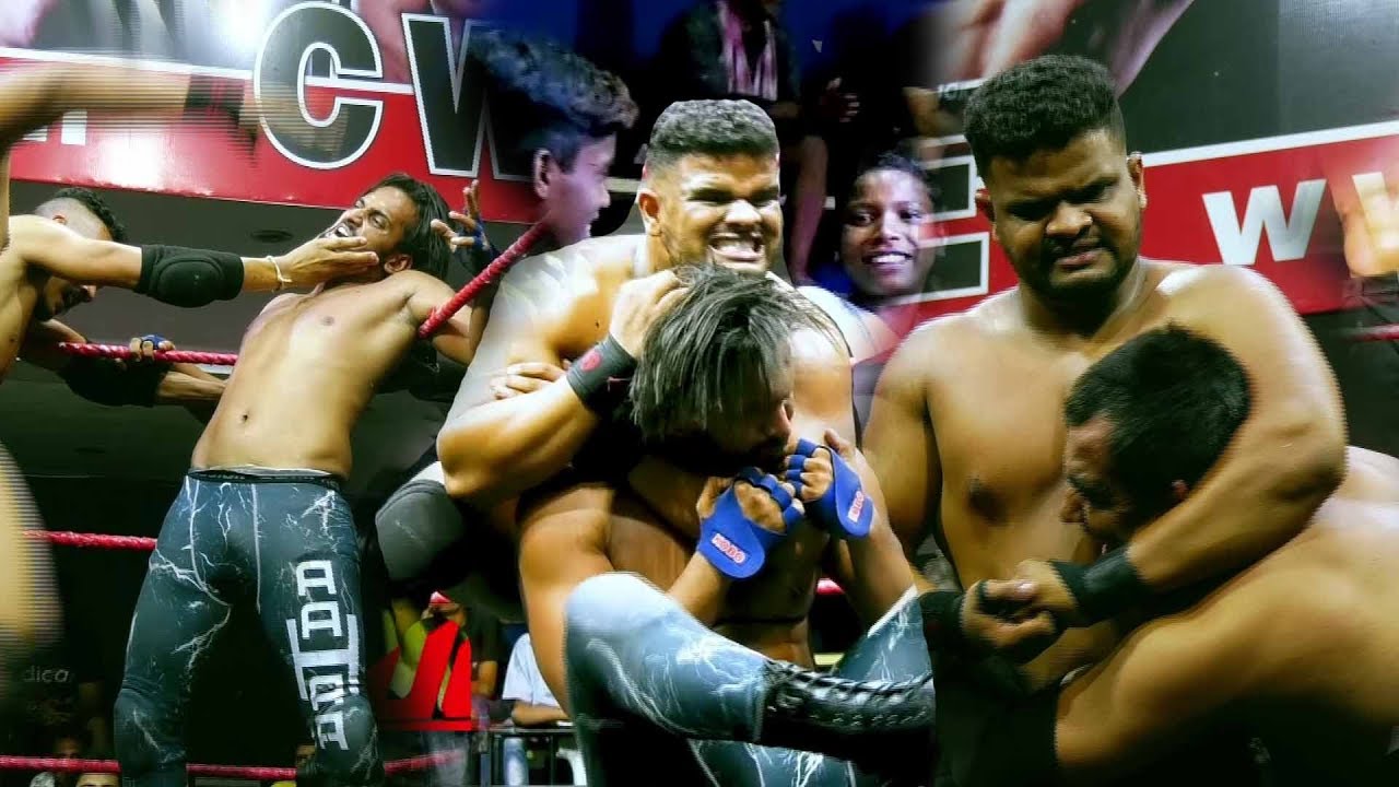 CWE | Raju & Punisher vs Parul & Buddy Light(TAG TEAM Championship ...
