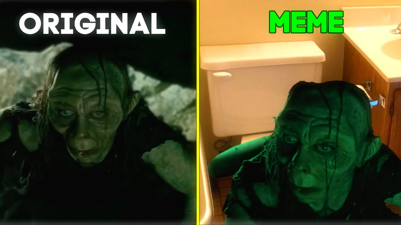 Crawling Out Original Vs Meme | Different Versions - YouTube