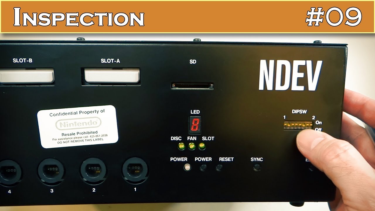 Décortiquer un kit de développement pour Nintendo Wii - YouTube