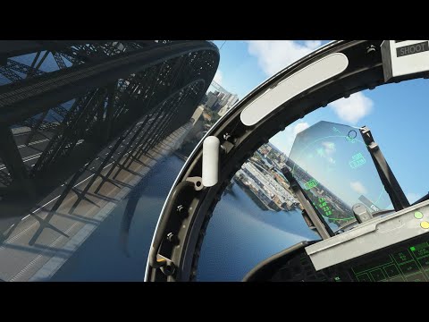 F18 Super Warrior v7.4 testing the Flight Envelope in Sydney: Very Good ...