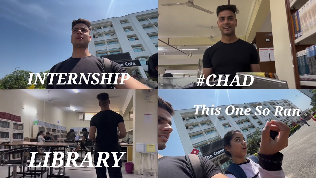 Growth Of Student In Chandigarh University💭🤩 | Central Library Tour ️ ...