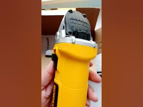 Ушм DeWalt DWE8110S - YouTube