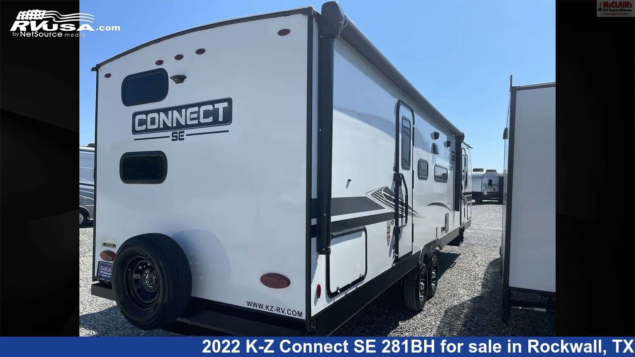 Spectacular 2022 K-Z Connect SE Travel Trailer RV For Sale in Rockwall ...