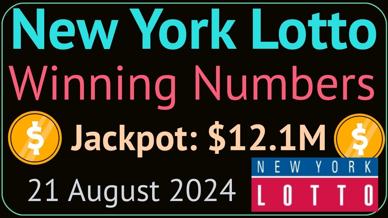 New York Lotto Winning Numbers 21 August 2024. Today NY Lotto Drawing Results Wednesday 8/21 ...