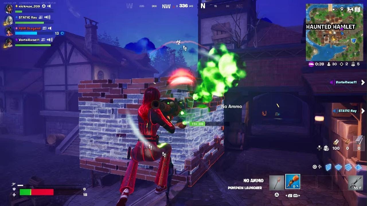 Gray weapons only in Fortnite reload - YouTube