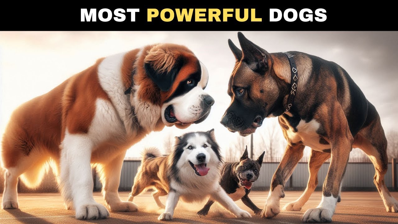 Top 5 Most Powerful Dogs in the World - YouTube