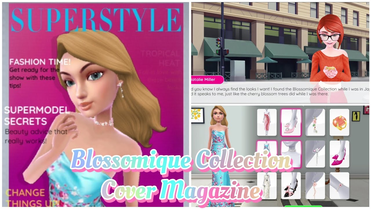 ️SUPER STYLIST - Cherry Blossom Magazine Cover Shoot #superstylistgame ...