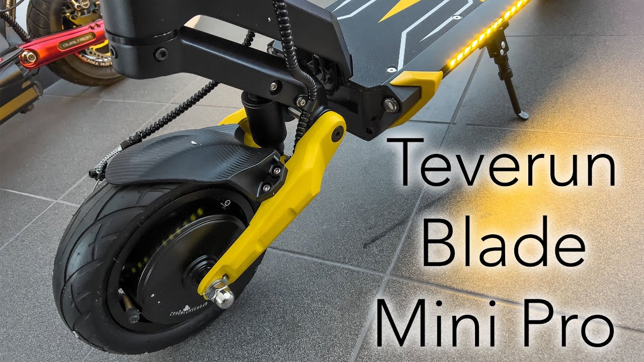 Teverun Blade Mini Pro - unboxing žlutého ďáblíka 😈 - YouTube