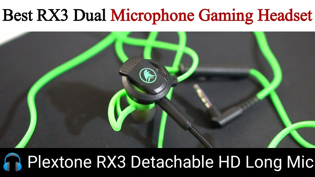 Plextone RX3 Review | Mic Test of xMowi RX3 Unboxing | RX3 Gaming ...