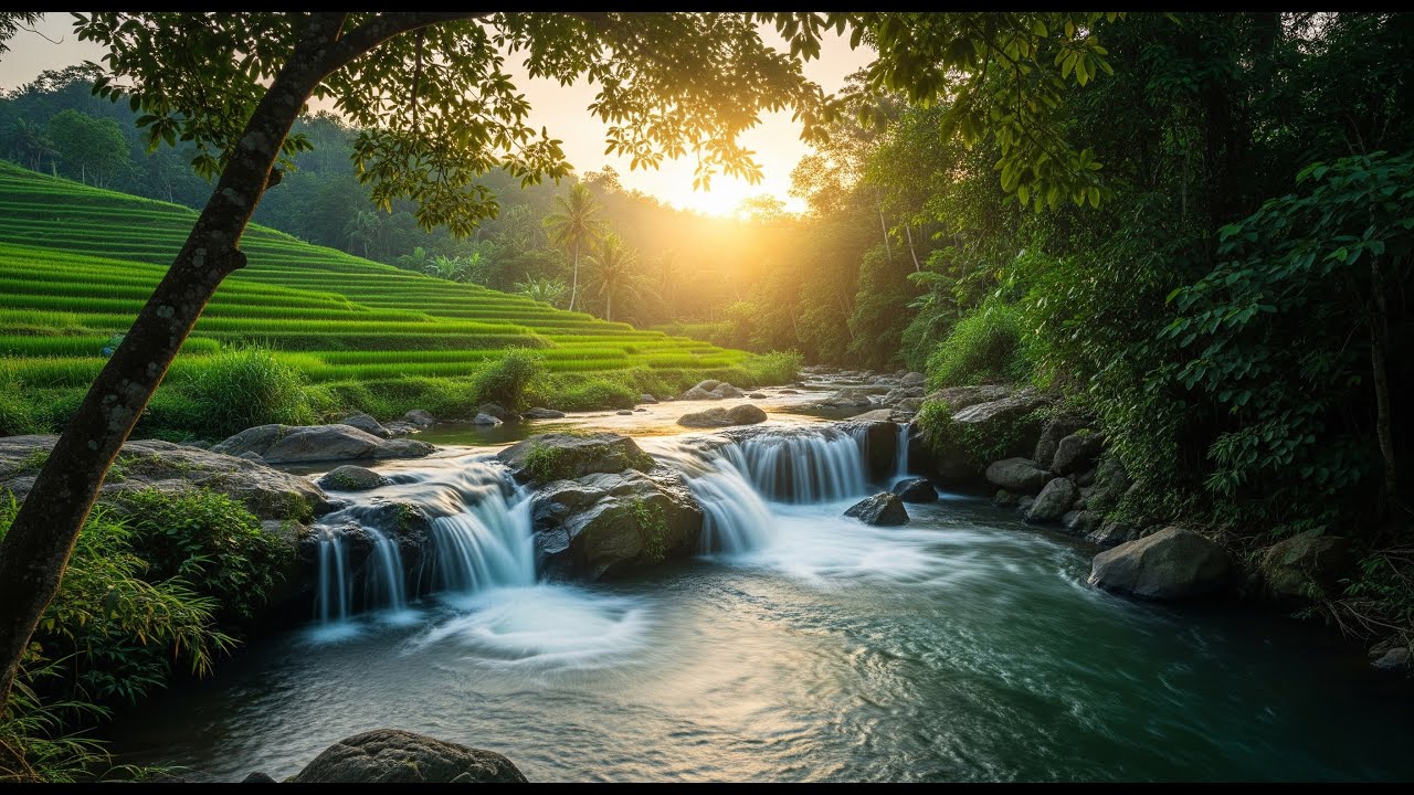 Relaxing Indonesian River Soundscapes: Calm Nature Ambiance for Sleep ...