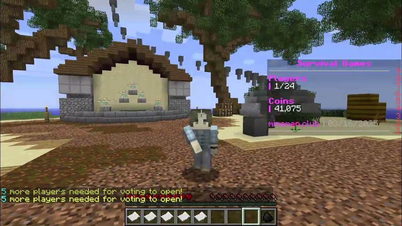 Minecraft Hunger Games Server (currently using) First Minecraft video ...