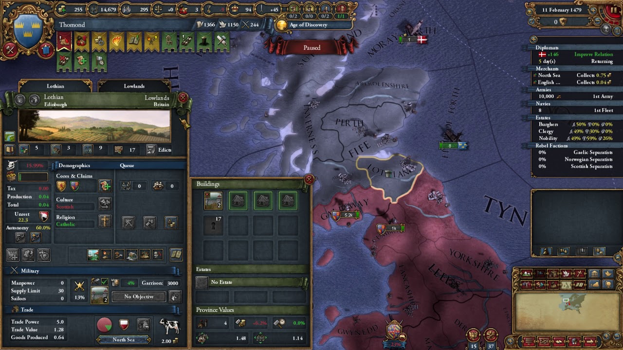 EU4 : Common Universalis : Irish Seas Part 5 - YouTube