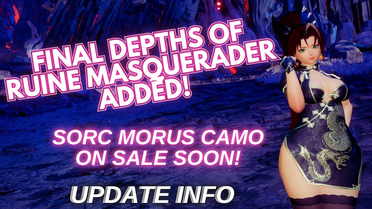 [PSO2 NGS] Final Depths Masq! Rare Camo On Sale Soon! - Update Info 2 ...