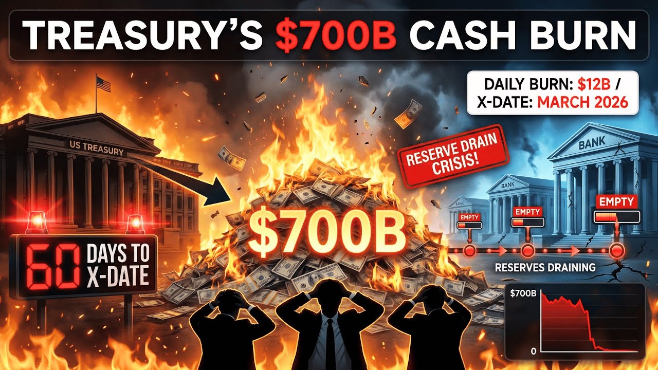 Treasury's $700B Cash Burn: How Government Spending Drains Bank ...