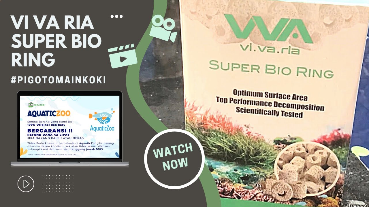 Review Media Biologis - VIVARIA Super Bio Ring Premium - YouTube