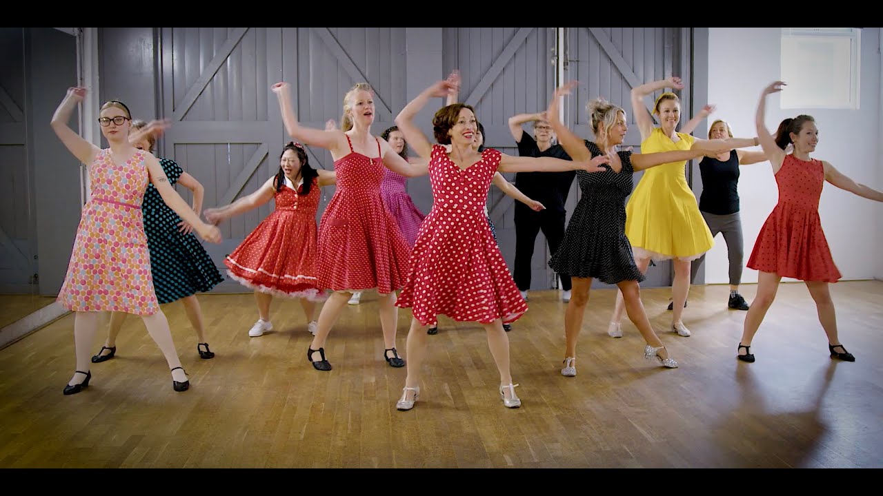 Hairspray 'You Can't Stop The Beat" Dance Routine MyCharleston - YouTube