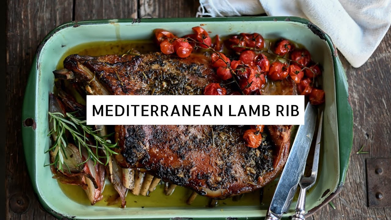How to Cook Mediterranean Slow-Roasted Lamb Rib - YouTube