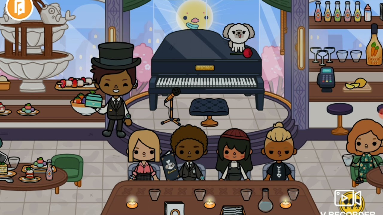 Toca life. The Fancy Restaurant Grand opening - YouTube