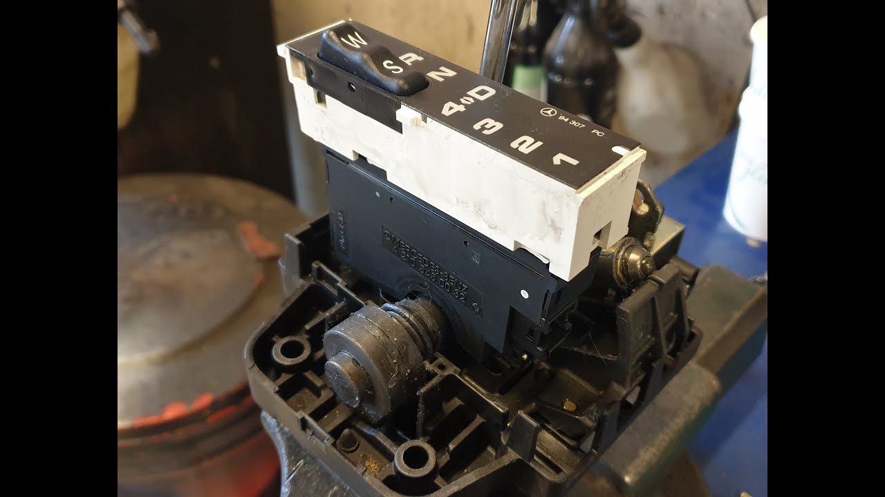 Mercedes Benz 722.6 Gear Selector Inspection/Maintenance/Gear Selector ...