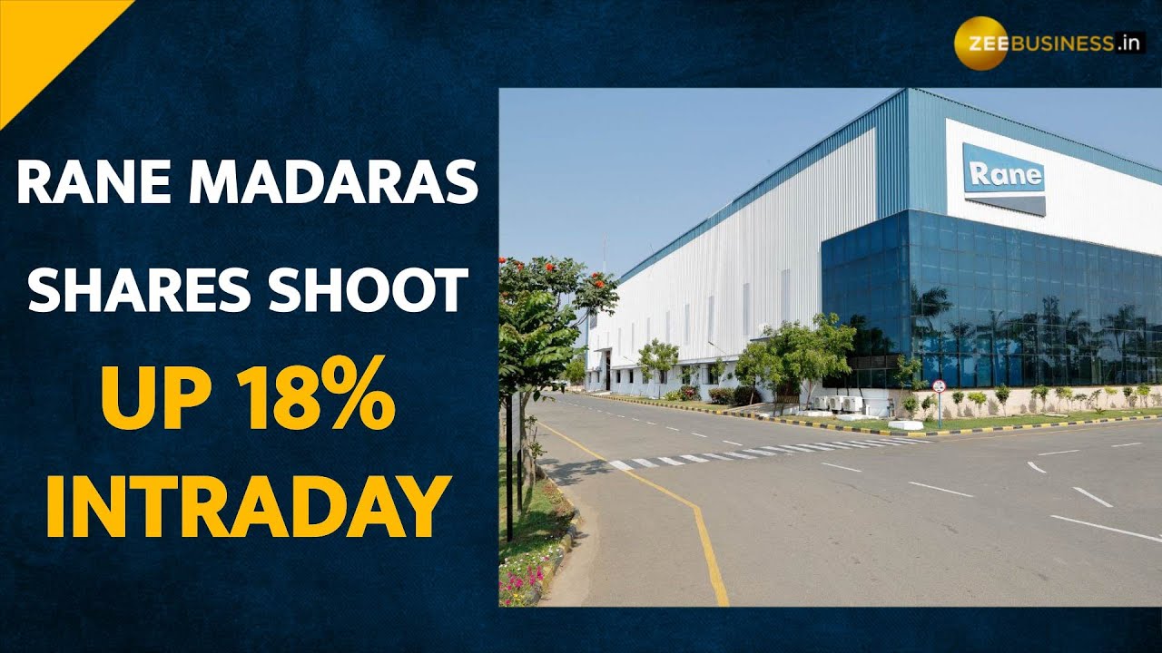 Rane Madras shares zoom18% intraday; Analyst recommend ‘Buy’--Check ...