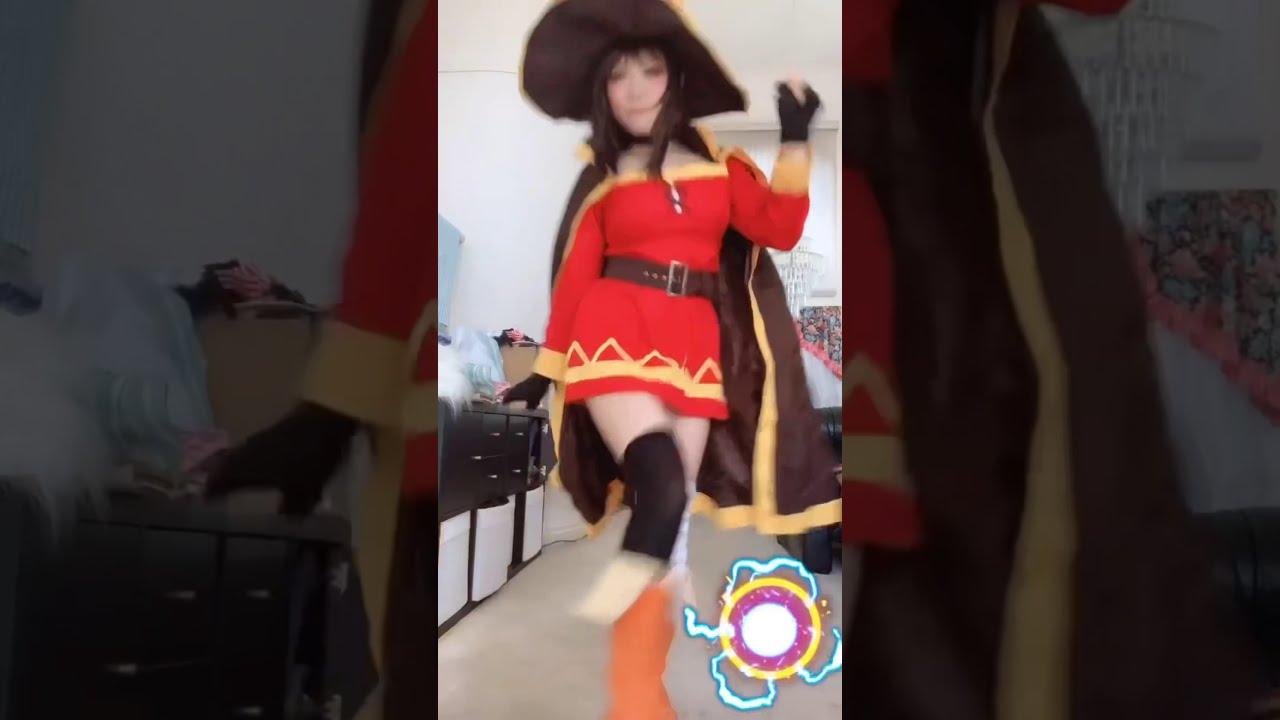 Konosuba Megumin Cosplay TikTok Dance #shorts - YouTube