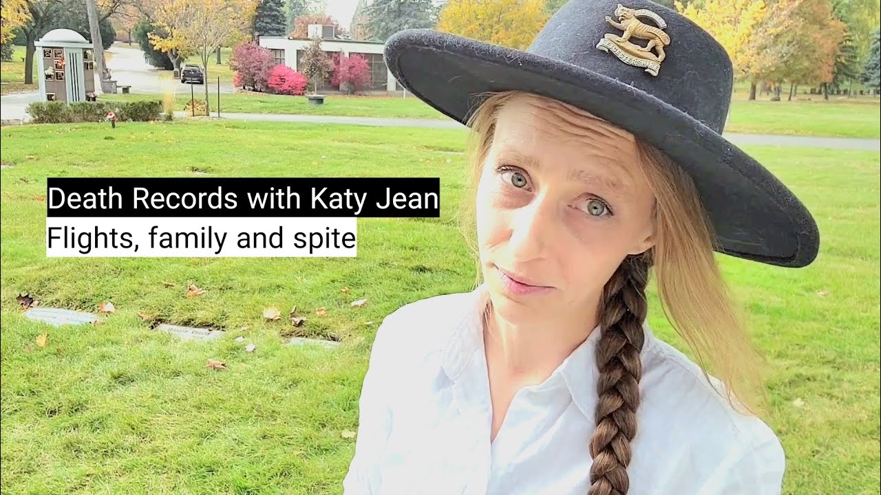 Death Records with Katy Jean: Flights, family and spite - YouTube