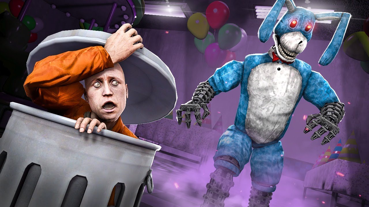 DESCUBRÍ a EL ANIMATRÓNICO (Bon the Rabbit) en EL ESCONDITE HIDE AND ...