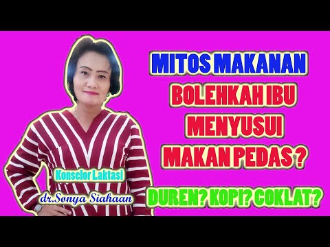 MITOS tentang makanan ibu menyusui..