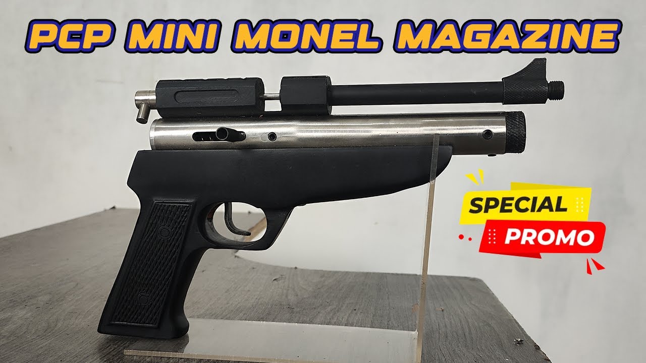 PCP PISTOL TERBARU | SENAPAN PCP MINI EVOLUTION MONEL MAGAZINE ...