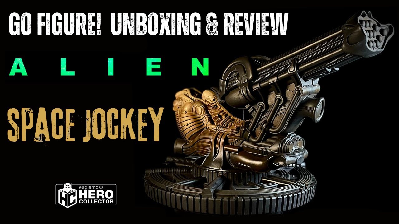 EAGLEMOSS ALIEN SPACE JOCKEY FIGURINE UNBOXING AND REVIEW - YouTube