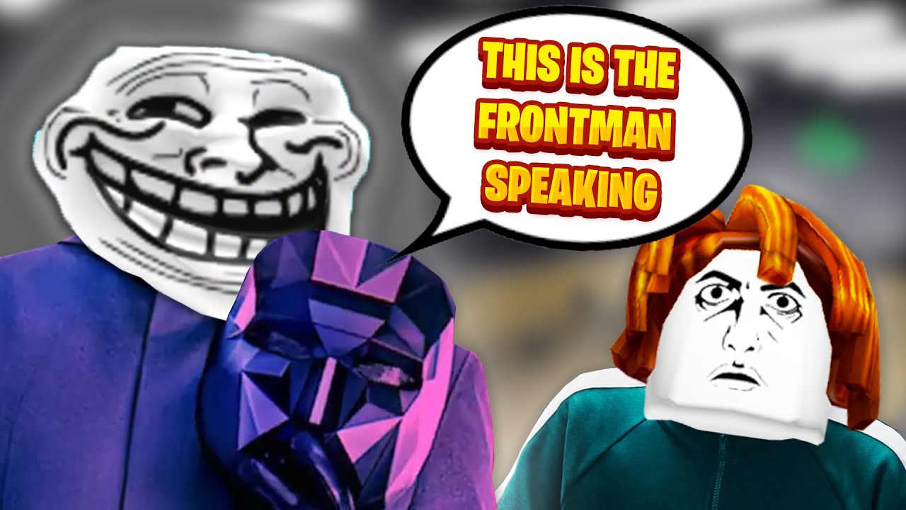 Becoming the FRONT MAN In Roblox... - YouTube