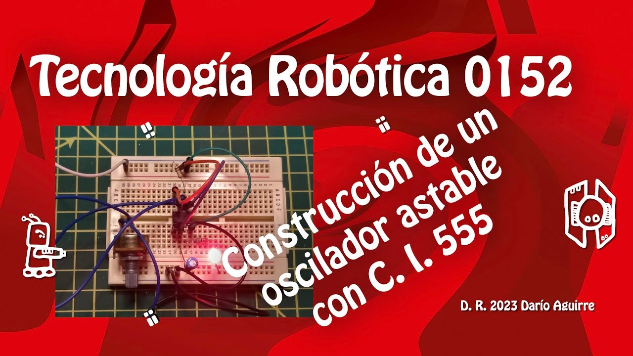 Proyectos 555: 01 Oscilador astable sencillo - YouTube