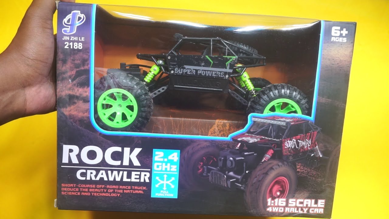 Giveaway Super Power Rock Crawler 4 WD Rally Car. Chatpat tv!!! - YouTube