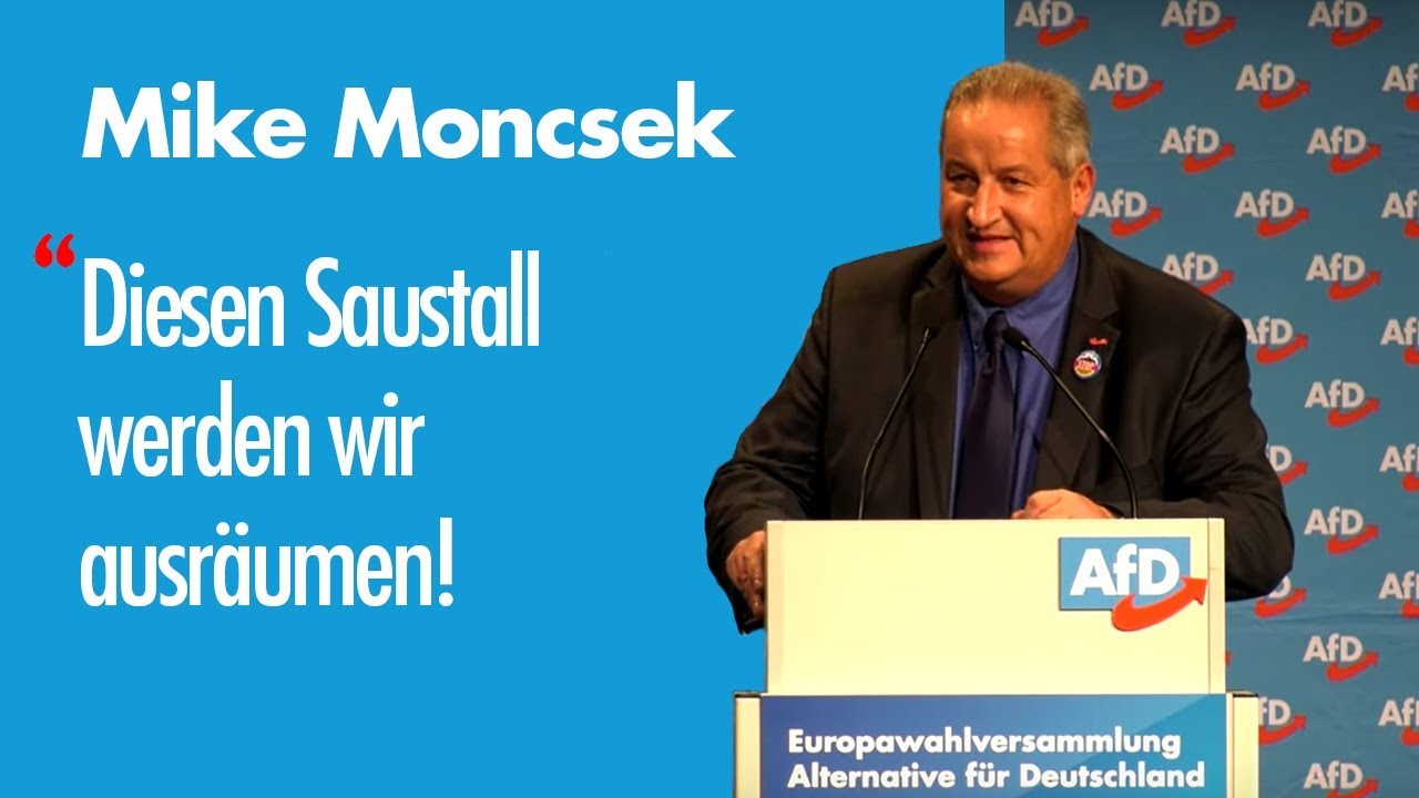 Mike Moncsek | EU-Wahl '19 – Listenplatz 20 - YouTube