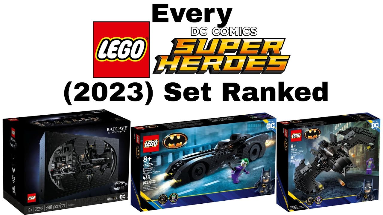Every LEGO DC Super Heroes (2023) Set Ranked - YouTube
