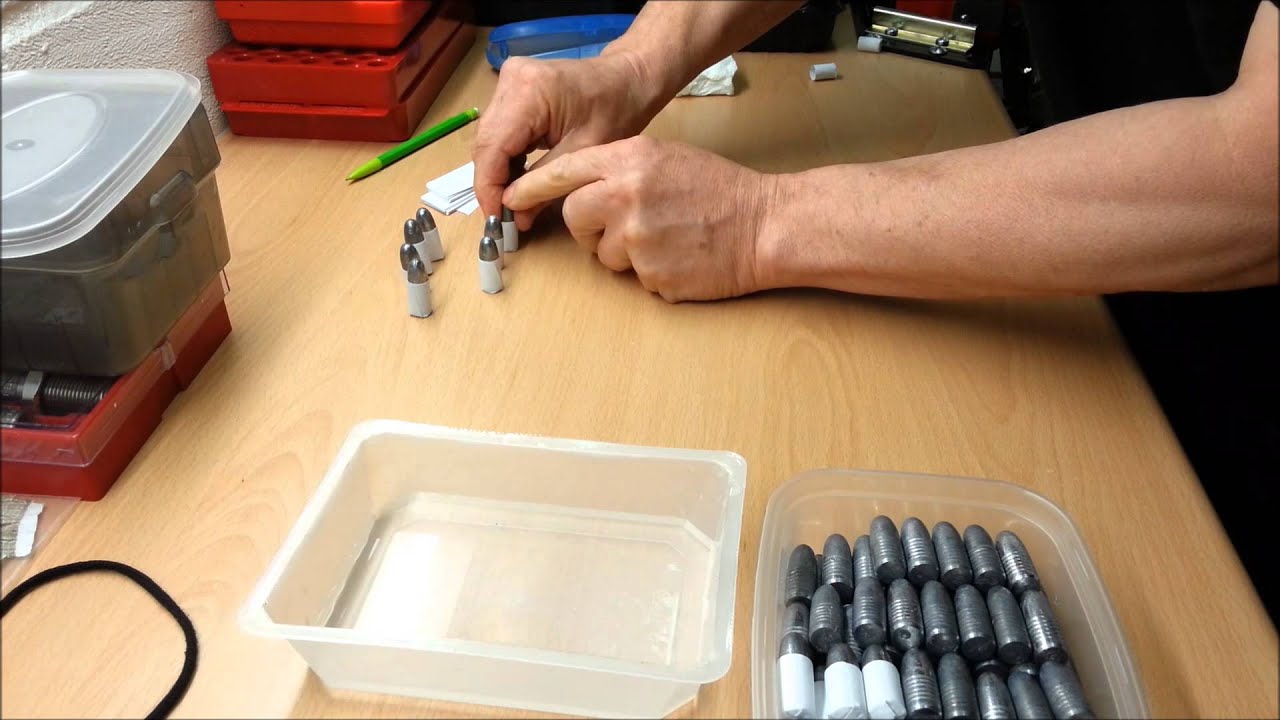 Paper Patching a .456 Martini-Henry Bullet - YouTube