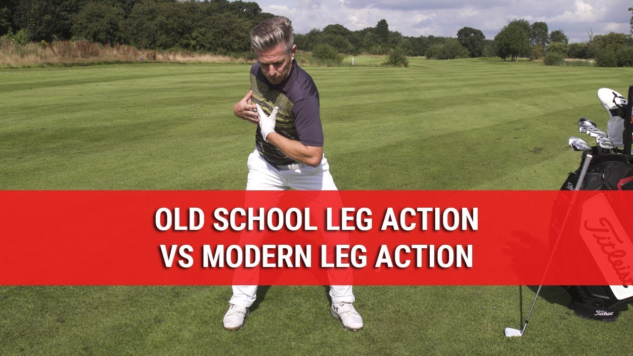 Old School Leg Action vs Modern Leg Action - Golf Swing Tips - DWG ...