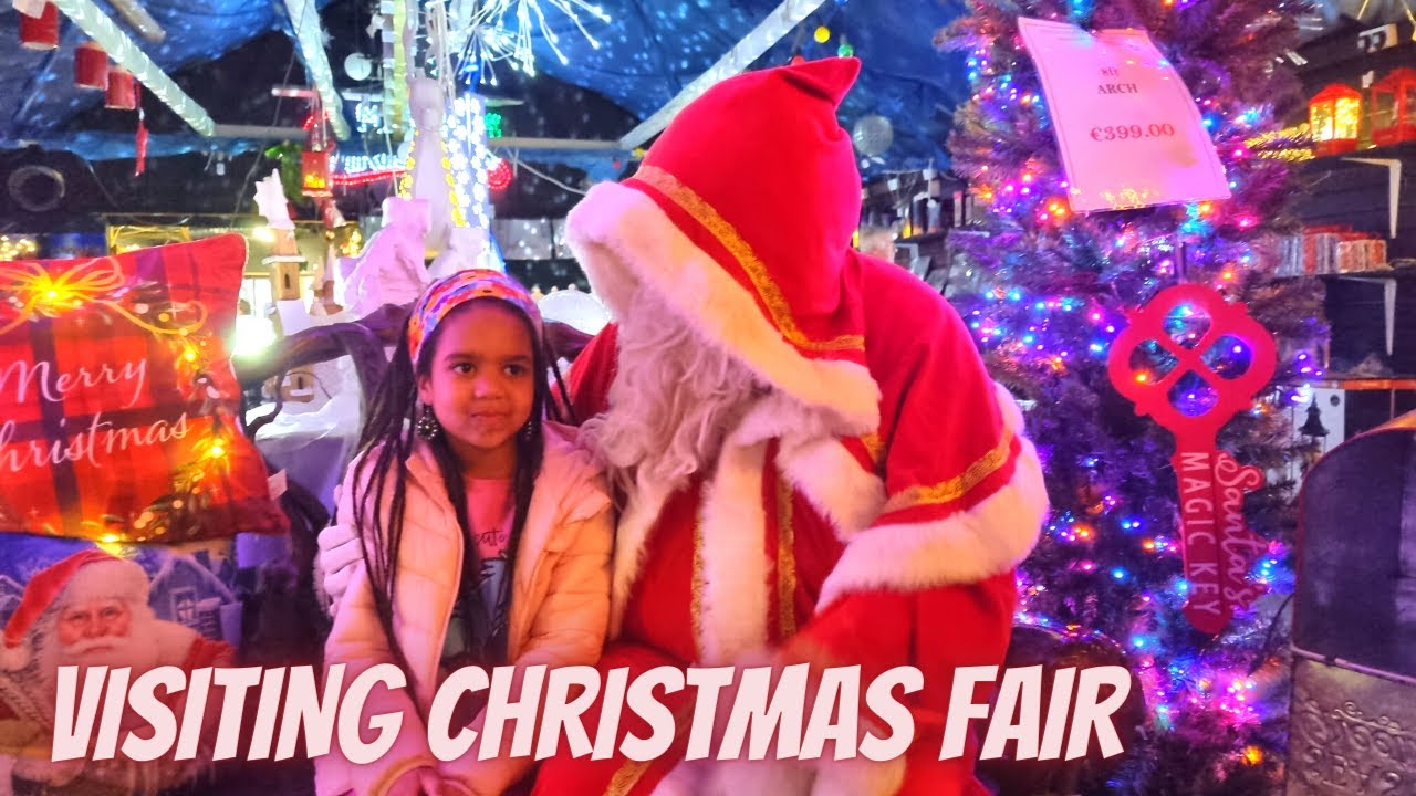 Sunday Art Challenge and Christmas Fair Vlog | Festive Fun with our ...