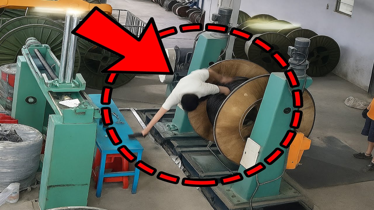 Workman Rolled By Heavy Machine | Industrial Accident | | Heart ...